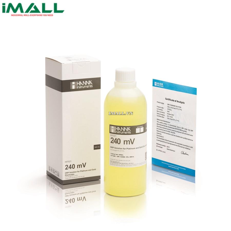 Dung Dịch Hiệu Chuẩn ORP 240 mV HANNA HI7021L (500 mL)