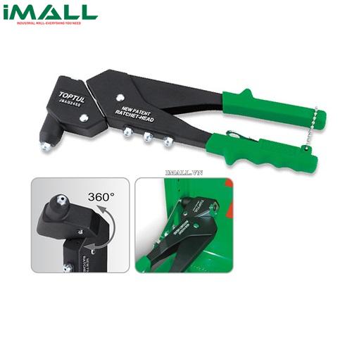 Kìm bắn rive đầu xoay 360° Toptul JBAG2450